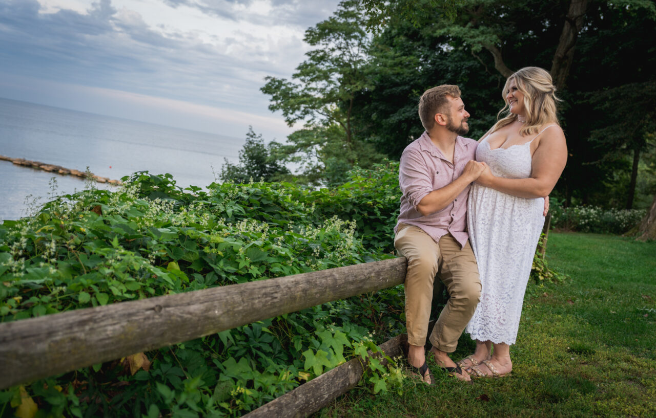 Shannon + Ben Engagement at Huntington Beach - Cleveland Photographers