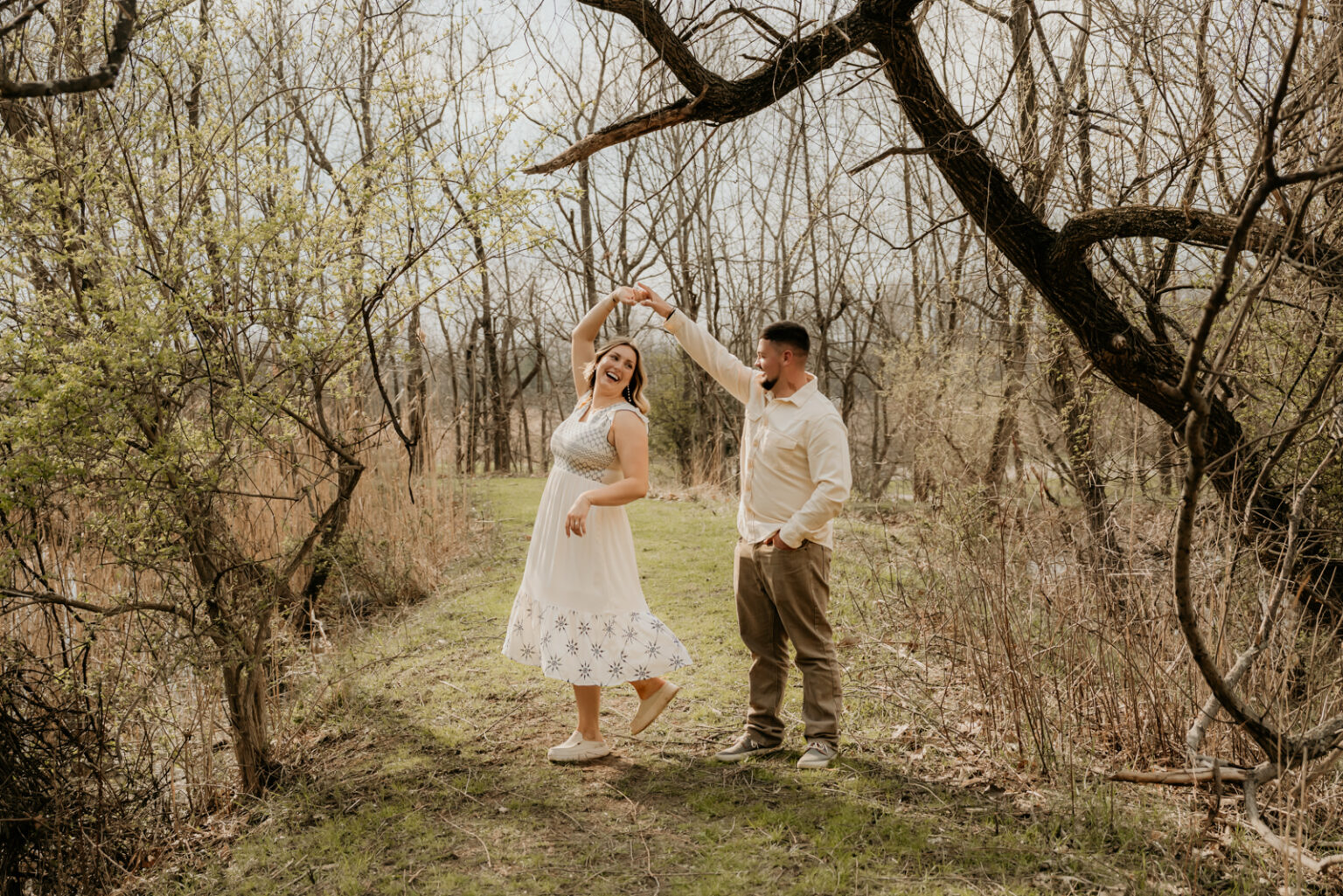 A Blooming Love Story: Courtney & Jake’s Sweet Engagement Sneak Peek ...